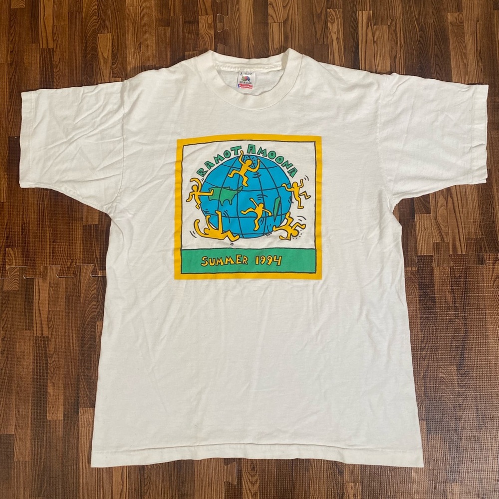 Rare Vtg Ramot Amoona Summer 1994 Keith Haring What I… - Gem